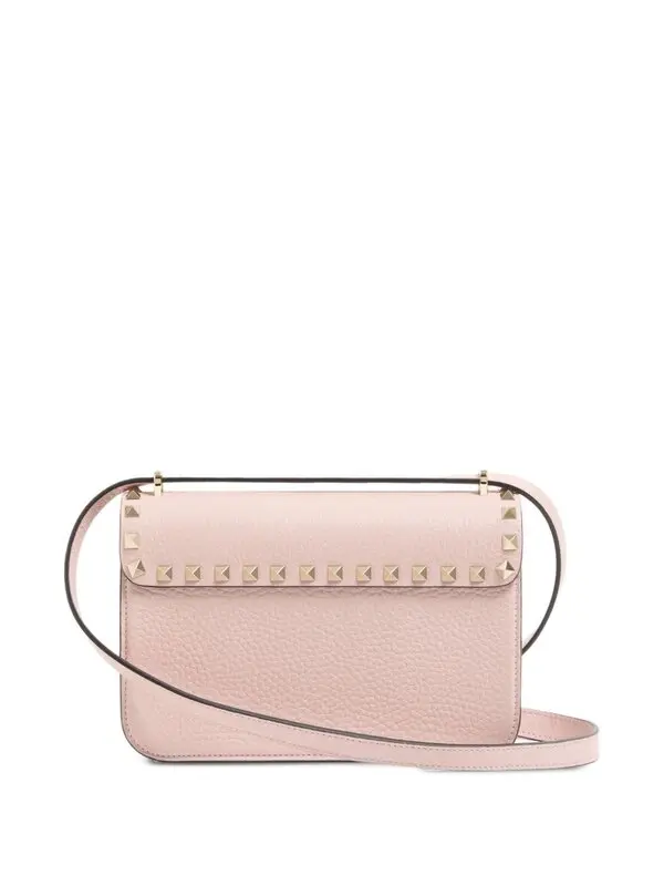 Valentino Garavani Rockstud Suede Leather Shoulder Bag