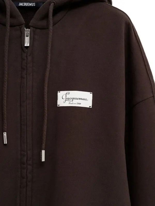 Jacquemus Logo Cotton Hoodie