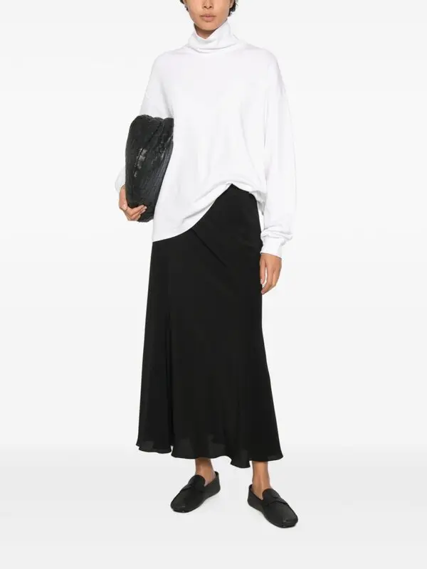 THE ROW Bakura Silk Skirt