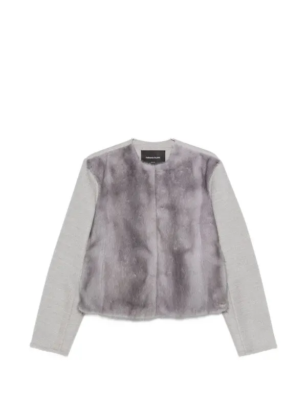 Fabiana Filippi Mink Fur Jacket - Grey