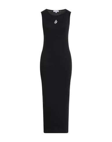 JW Anderson Midi Dress Size Cotton - Black