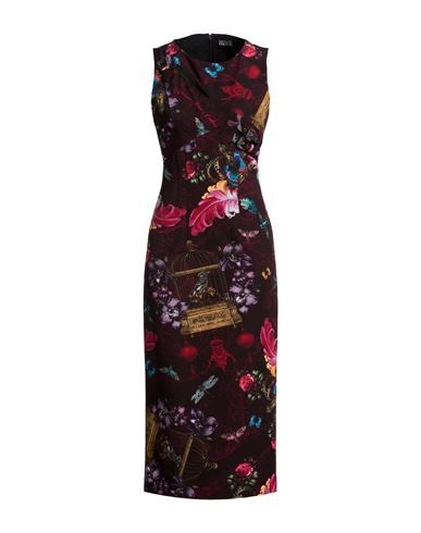 Versace Midi Dress Size Polyester, Elastane