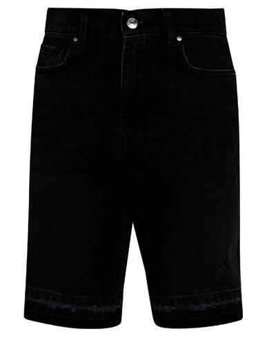 VICOLO Denim Shorts Size Cotton - Black