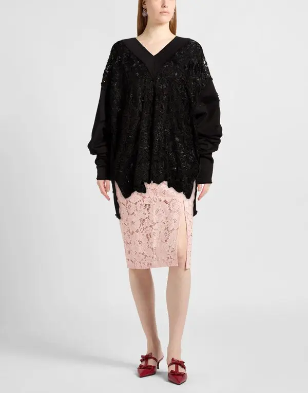 Dolce & Gabbana Sweatshirt Size Cotton, Viscose, Polyamide