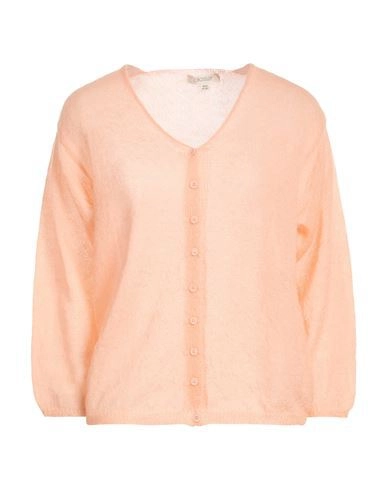 Crossley Superkid Mohair Blend Cardigan - Apricot