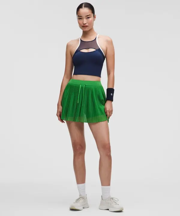 Lululemon Ace Advantage High-rise Pleated Tennis Skirt - Chameleon/chameleon