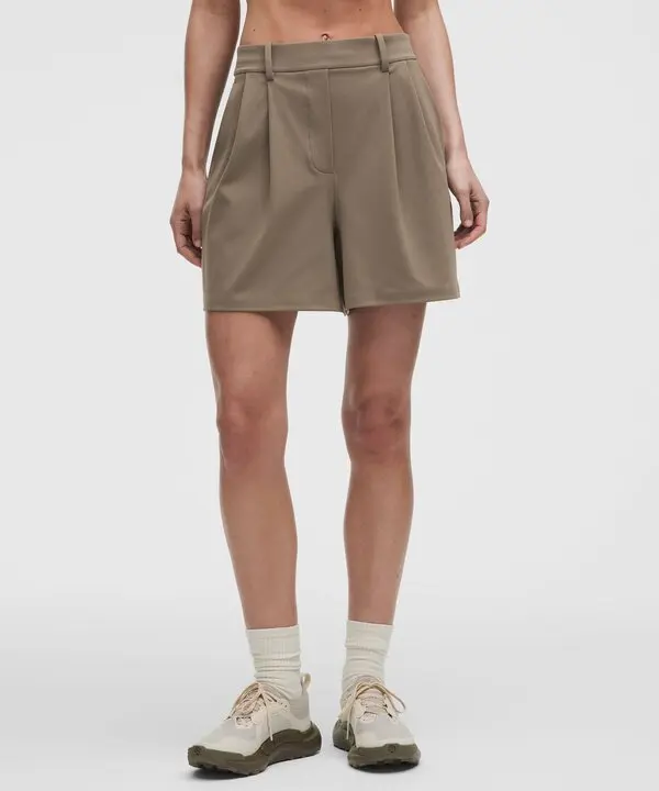 Lululemon Daydrift Pleated High-rise Short 5