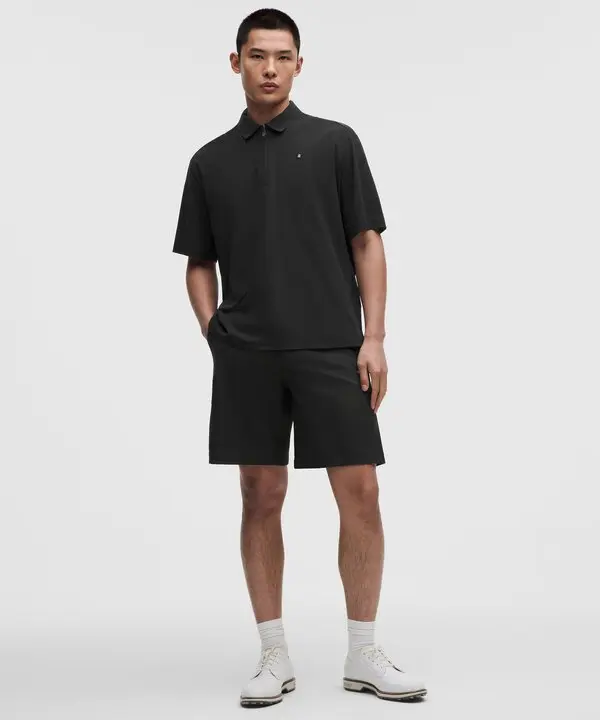 Lululemon Oversized Golf Polo Shirt - Black