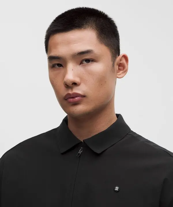 Lululemon Oversized Golf Polo Shirt - Black