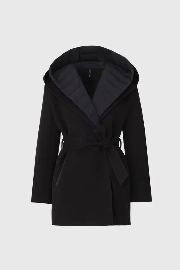 Mackage Bethany Wool Coat - Black