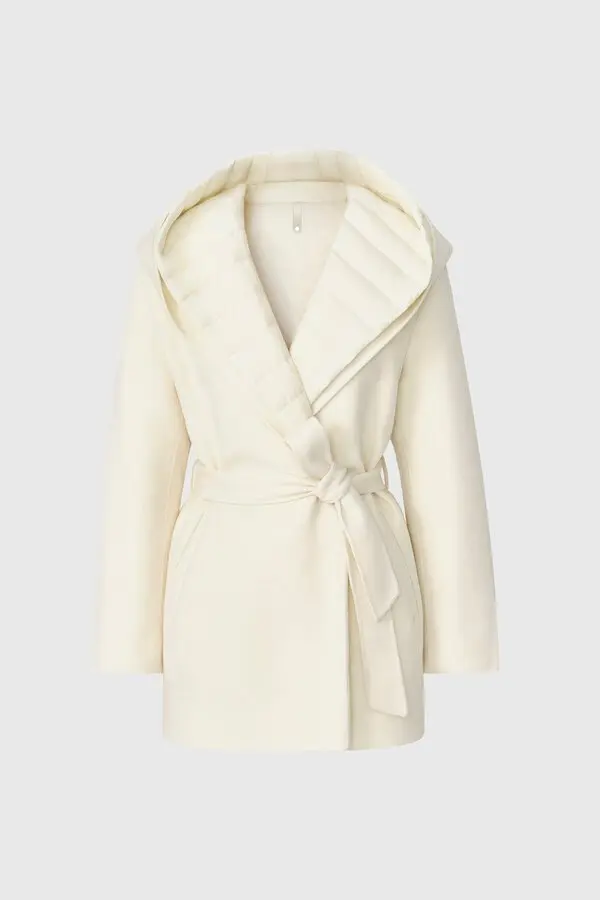 Mackage Bethany Wool Coat - Cream