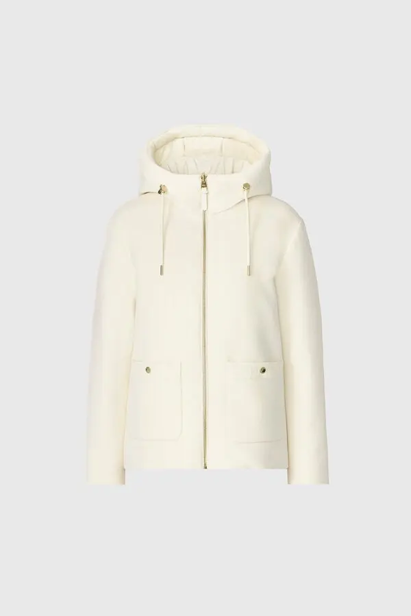 Mackage Singa Reversible Recycled Nylon Jacket - Cream