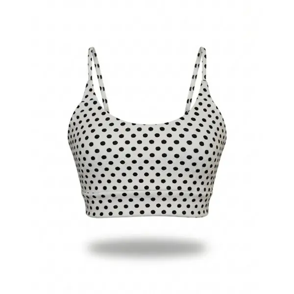 BEFITNESSLOU White / Black Bra Cb Polkadot Comfy White & Black - White/black