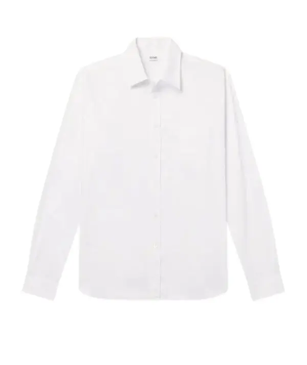 TOTEME Button-down Cotton-poplin Shirt