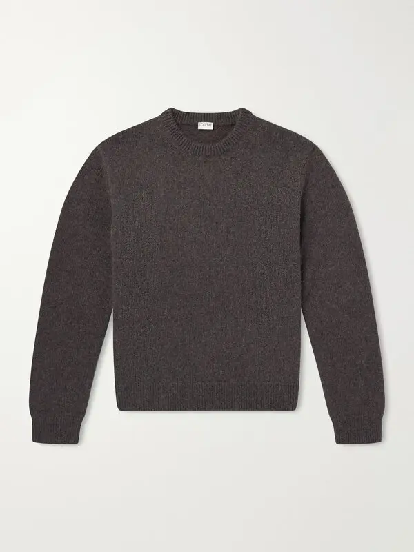 TOTEME Camel Hair Knit Sweater