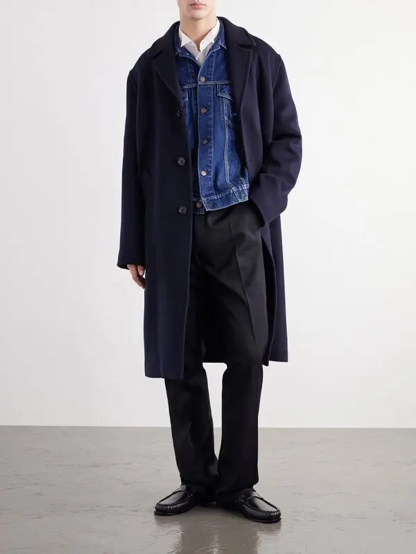 TOTEME Wool Coat - Blue