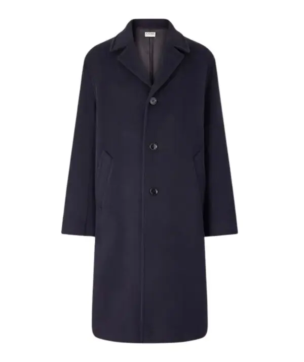 TOTEME Wool Coat - Navy