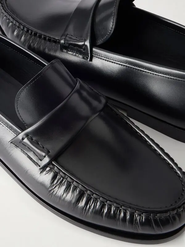 TOTEME Leather Loafers