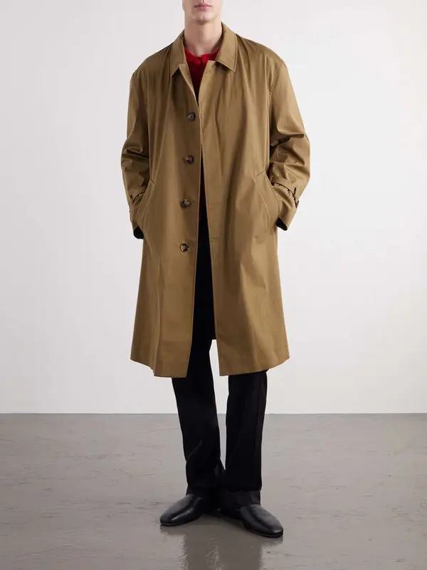 TOTEME Cotton-blend Trench Coat - Camel