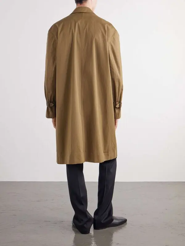 TOTEME Cotton-blend Trench Coat - Camel