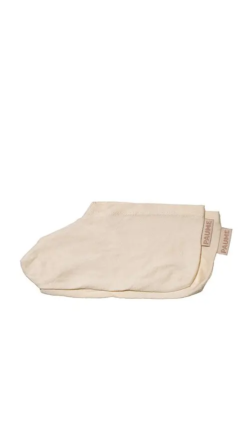PAUME Cotton Overnight Socks In Nude - N,a