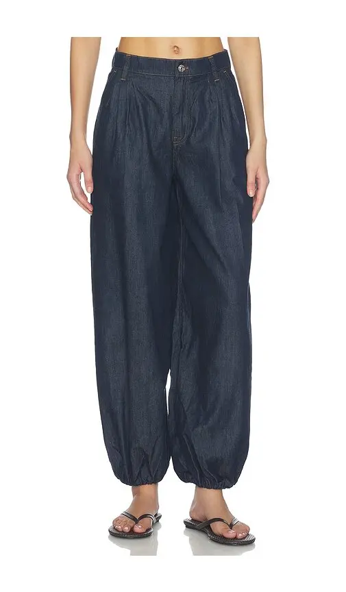 FRAME The Denim Balloon Pant In Blue