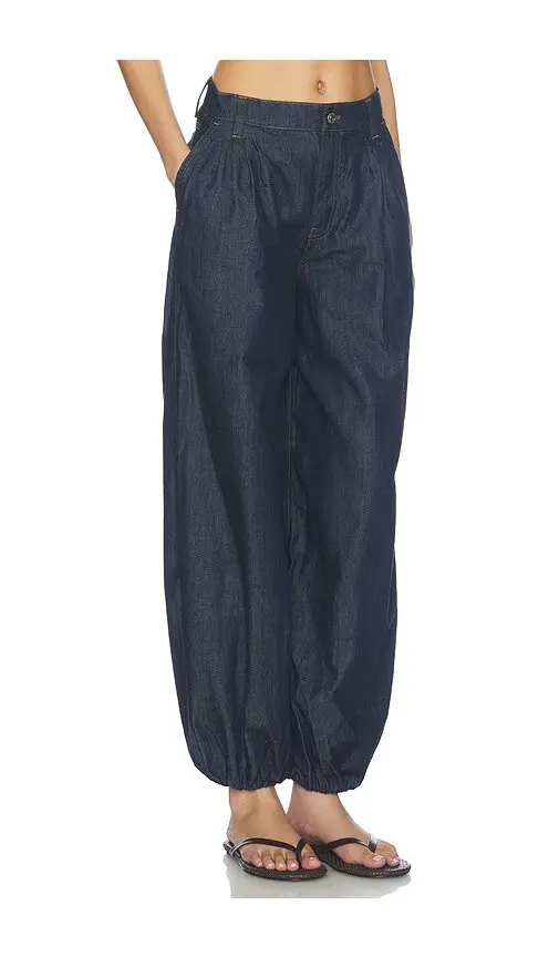 FRAME The Denim Balloon Pant In Blue