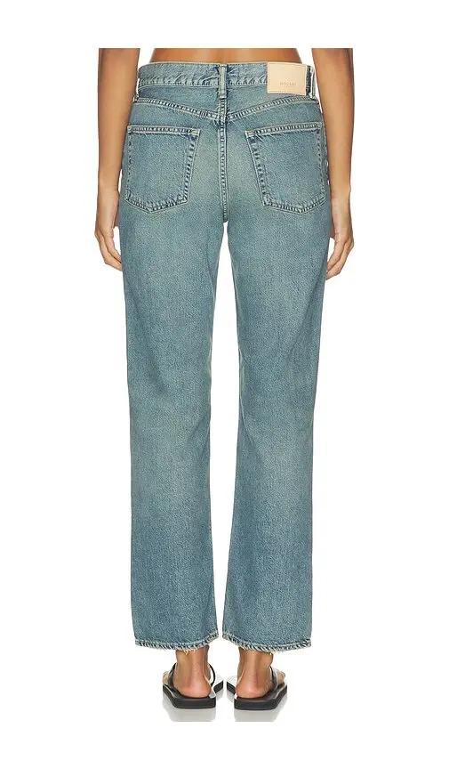 Moussy Vintage Lafayette Straight Leg Jeans In Blue