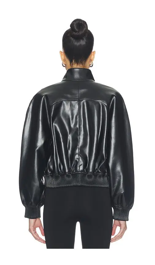 AGOLDE Nova Bomber Jacket - Black