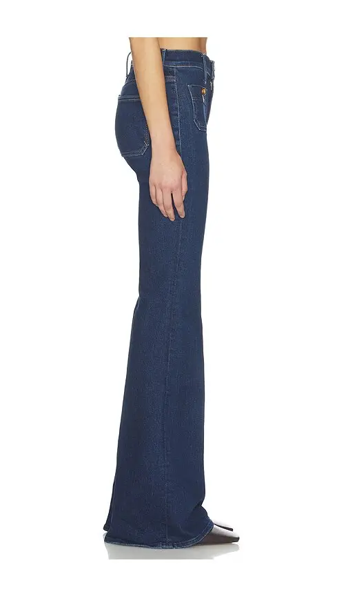 MOTHER The Patch Pocket Doozy In Blue