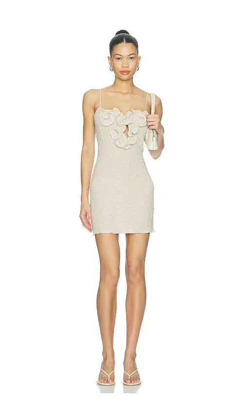 Magda Butrym Mini Dress - Beige
