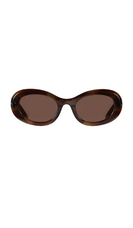 DMY STUDIOS Camille Sunglasses In Brown