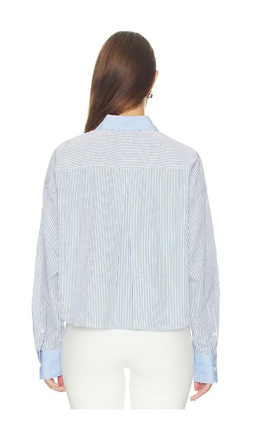 Rag & Bone Marin Multi Stripe Shirt