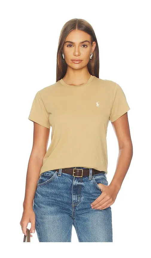 Polo Ralph Lauren Jersey Crew Neck T-shirt - Classic Camel