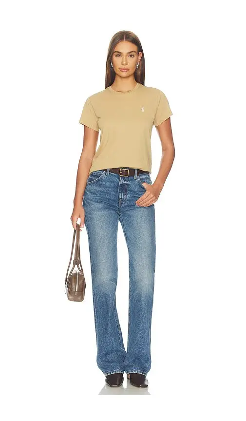 Polo Ralph Lauren Jersey Crew Neck T-shirt - Classic Camel