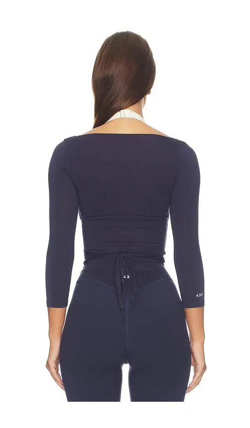 437 The Ballet Wrap Top