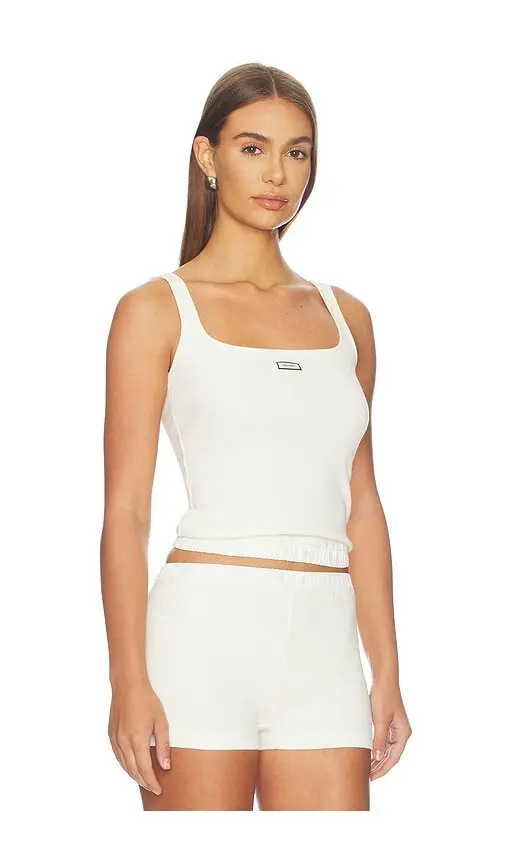 ENTIRE STUDIOS Lounge Tank In Cream
