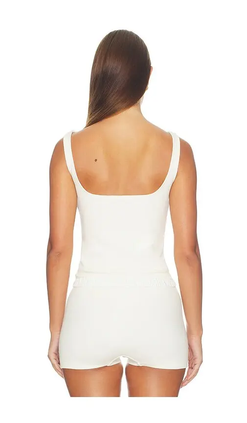 ENTIRE STUDIOS Lounge Tank In Cream