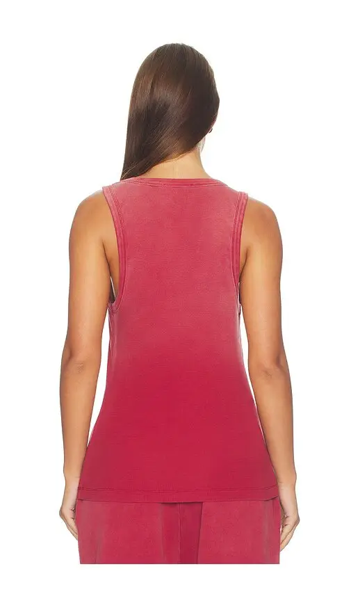 ENTIRE STUDIOS Rib Tank In Red