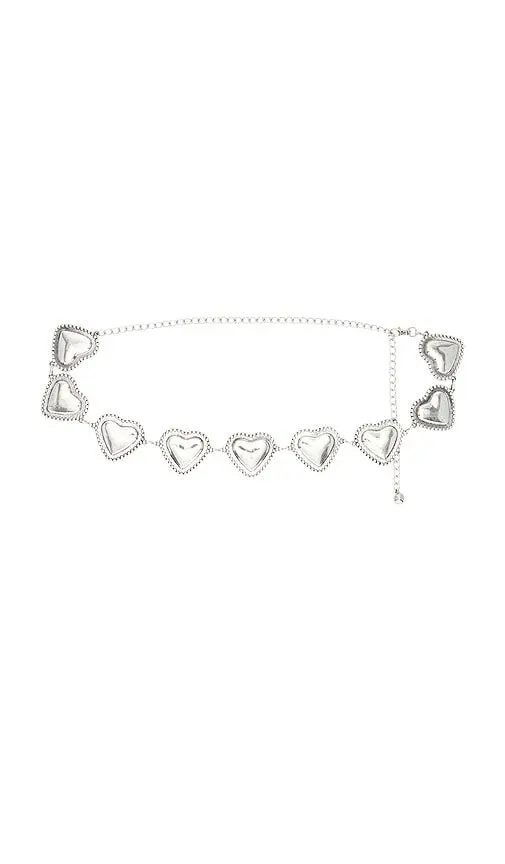 LOVERS AND FRIENDS Aveline Belt In Metallic - Silver