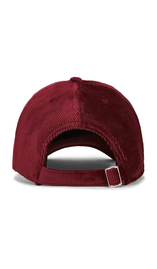 Rag & Bone Harlow Baseball Cap In Red