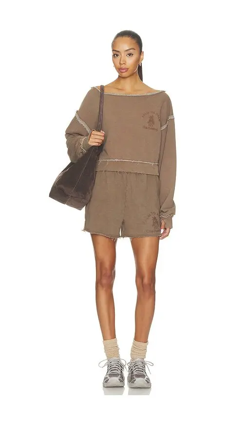 SWK Cropped Sweater