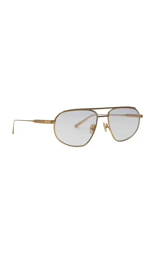 ELISA JOHNSON Remy Eyeglasses In Metallic