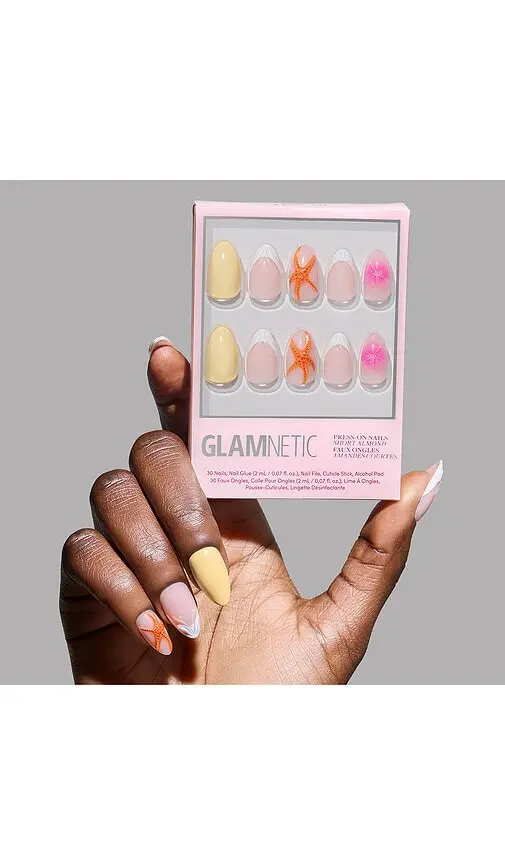 GLAMNETIC Sunset Tide Press-on Nails In Nude