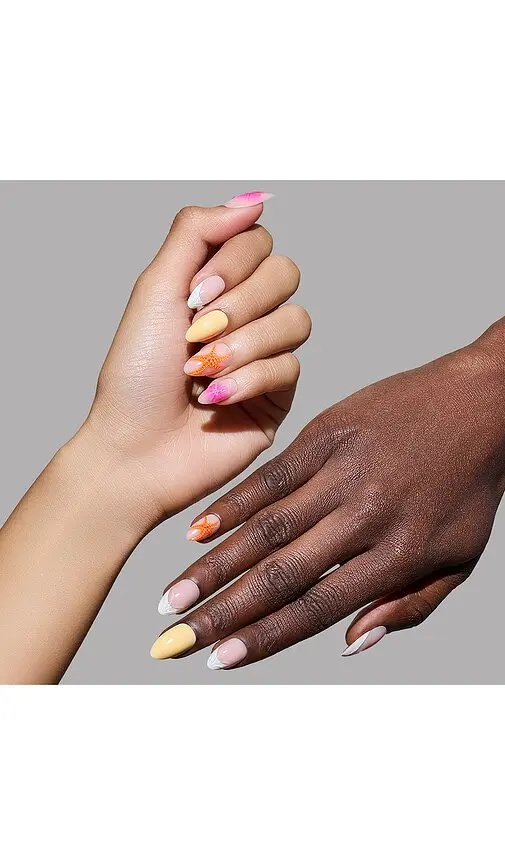 GLAMNETIC Sunset Tide Press-on Nails In Nude