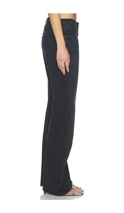 AGOLDE Spiral Jean In Black