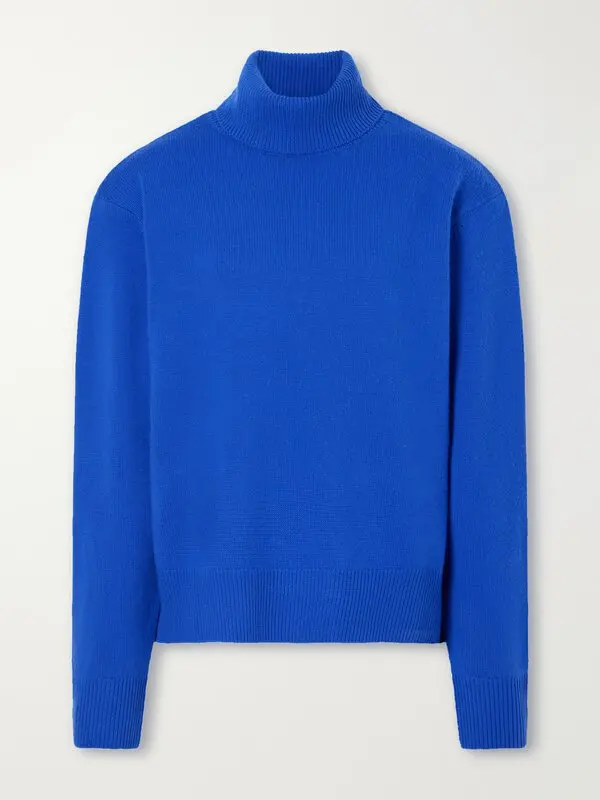 THE FRANKIE SHOP Gala Wool And Cashmere-blend Turtleneck Sweater