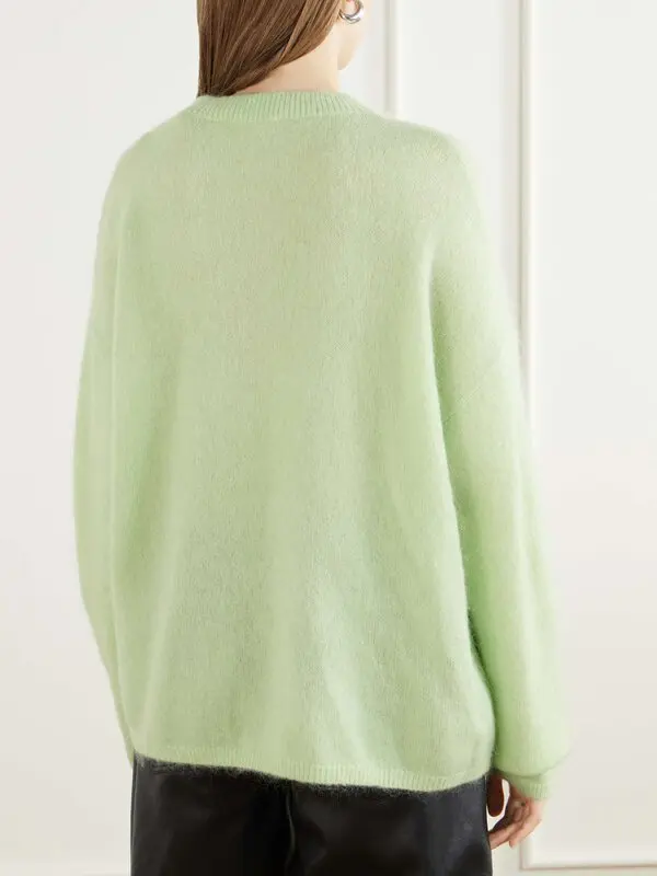 THE FRANKIE SHOP Timea Mohair And Wool-blend Sweater