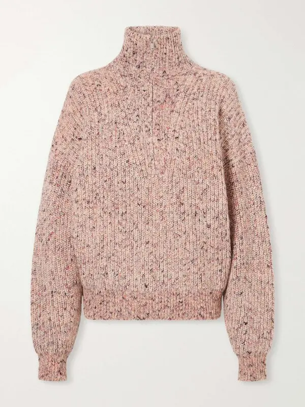 MARANT ETOILE Anita Ribbed Sweater - Pink