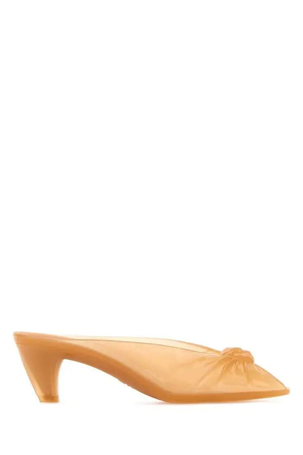Chloé Rubber Jelly Mules - Orange